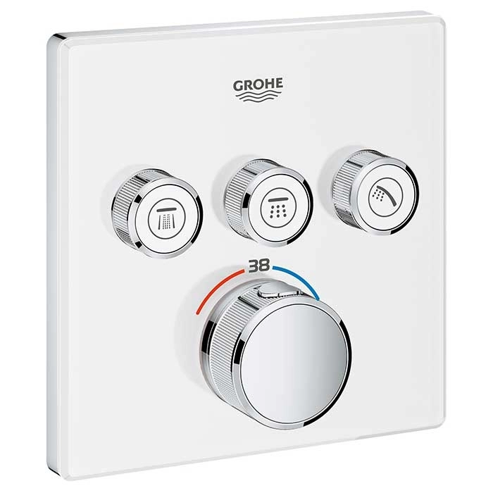 Grohe Grohtherm SmartControl - bateria podtynkowa do 2 wyjść wody ...
