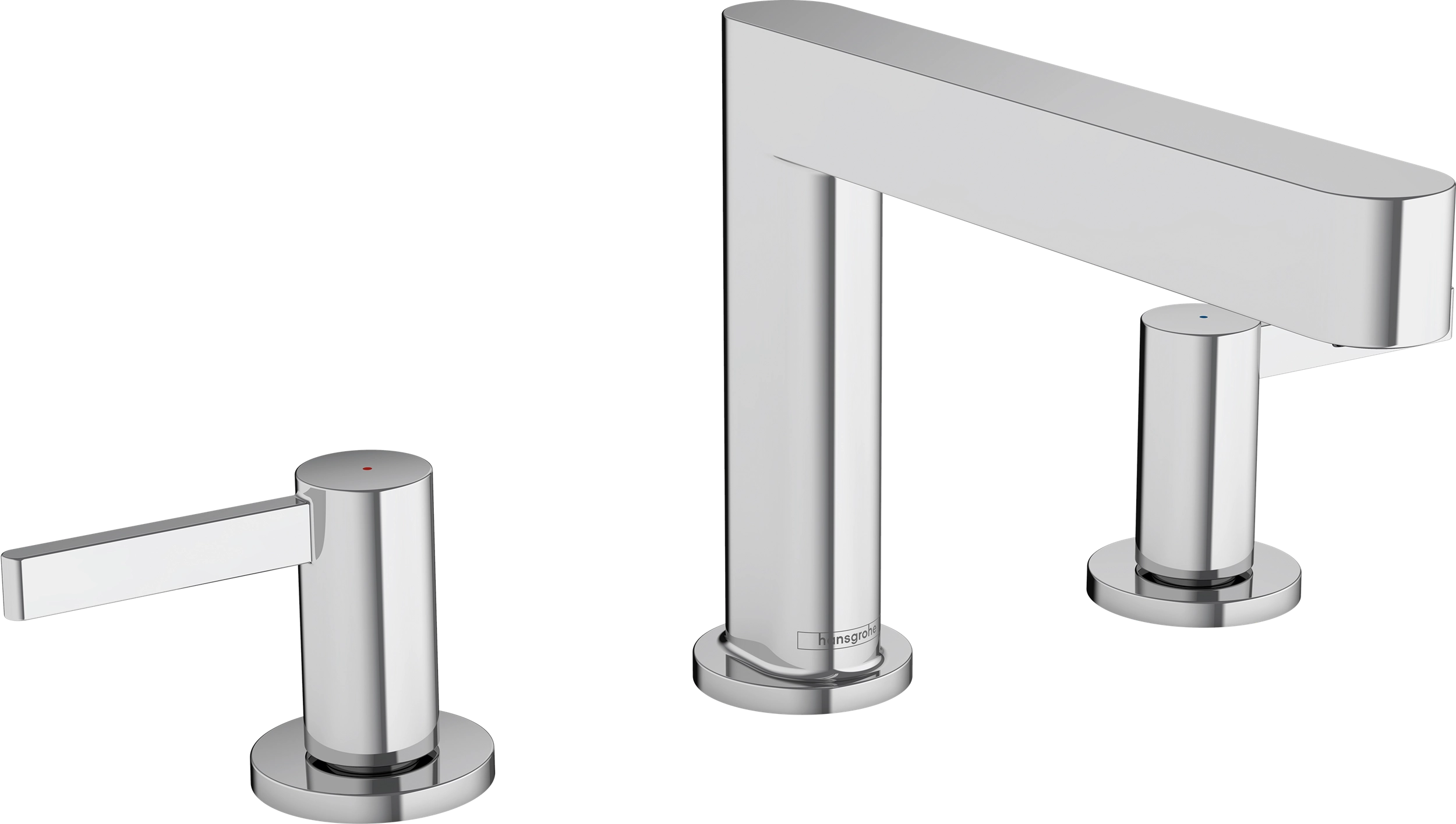 Hansgrohe Finoris 3-otworowa bateria umywalkowa 110 z kompletem ...