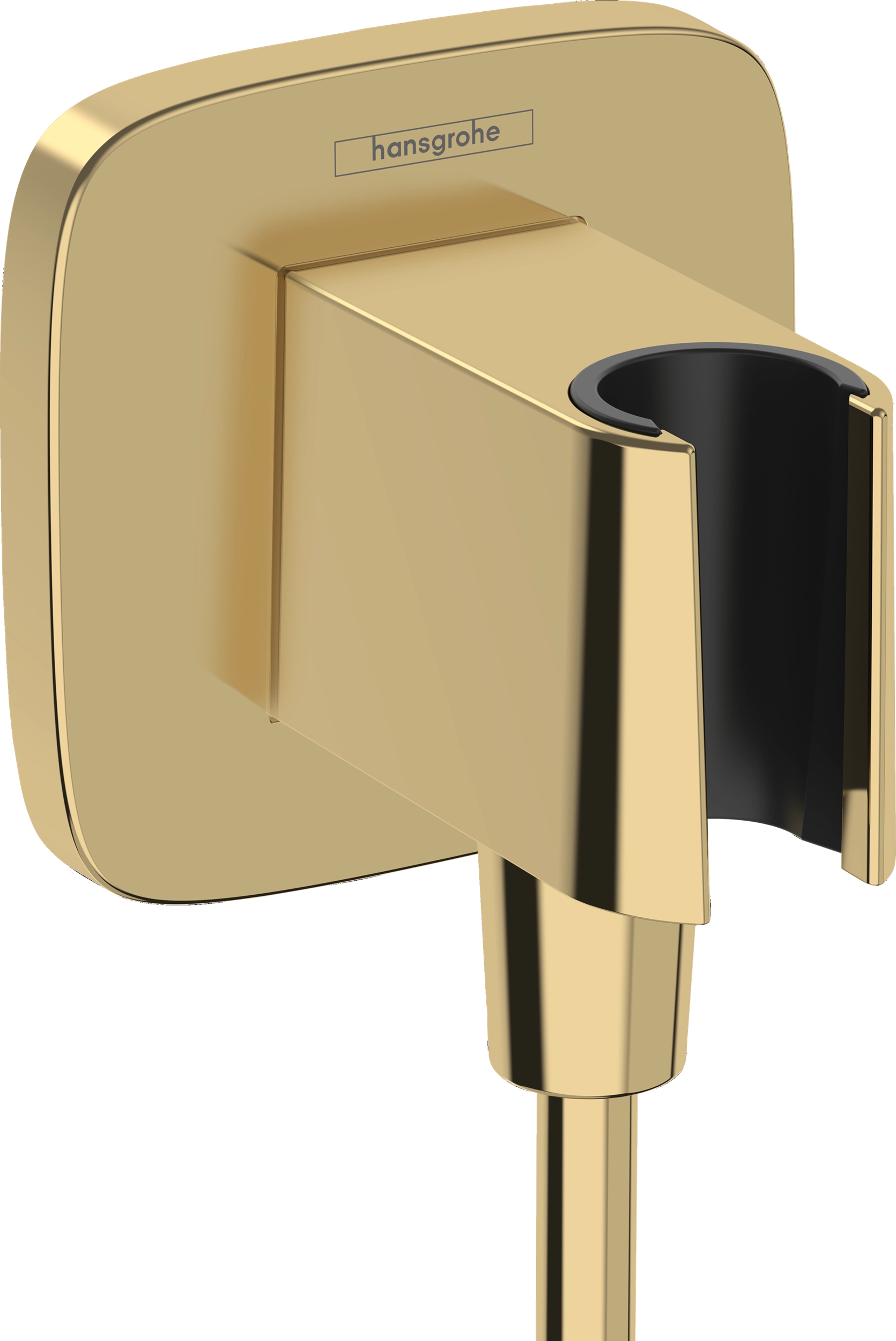 Hansgrohe FixFit Q Przyłącze węża z uchwytem prysznicowym Złoty ...