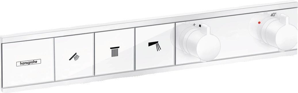Hansgrohe RainSelect Bateria termostatyczna do 3 odbiorników, montaż ...