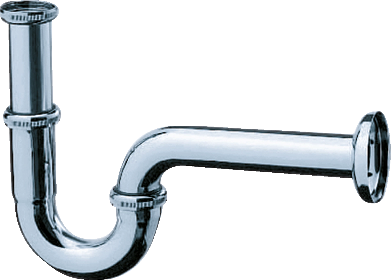 Hansgrohe U-syfon rurowy standardowy Chrom 53002000 | Banyo.pl