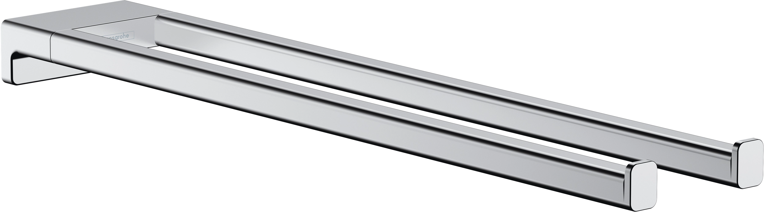 Hansgrohe AddStoris Wieszak na ręcznik podwójny Chrom 41770000 | Banyo.pl