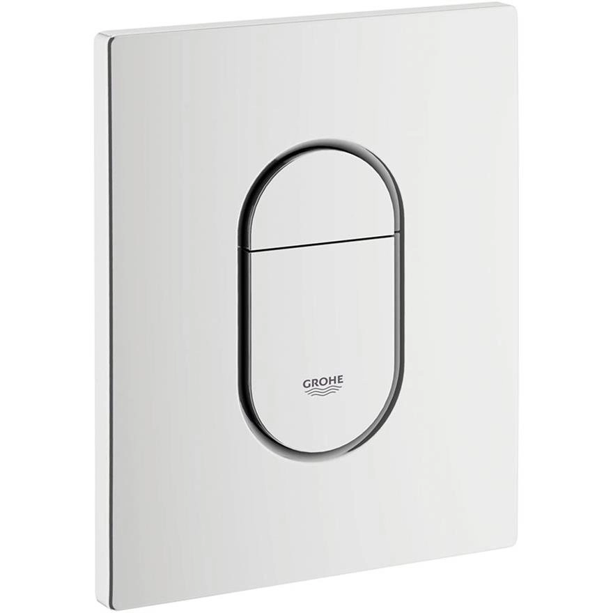 Grohe Arena Cosmopolitan - przycisk spłukujący do WC biel alpejska ...
