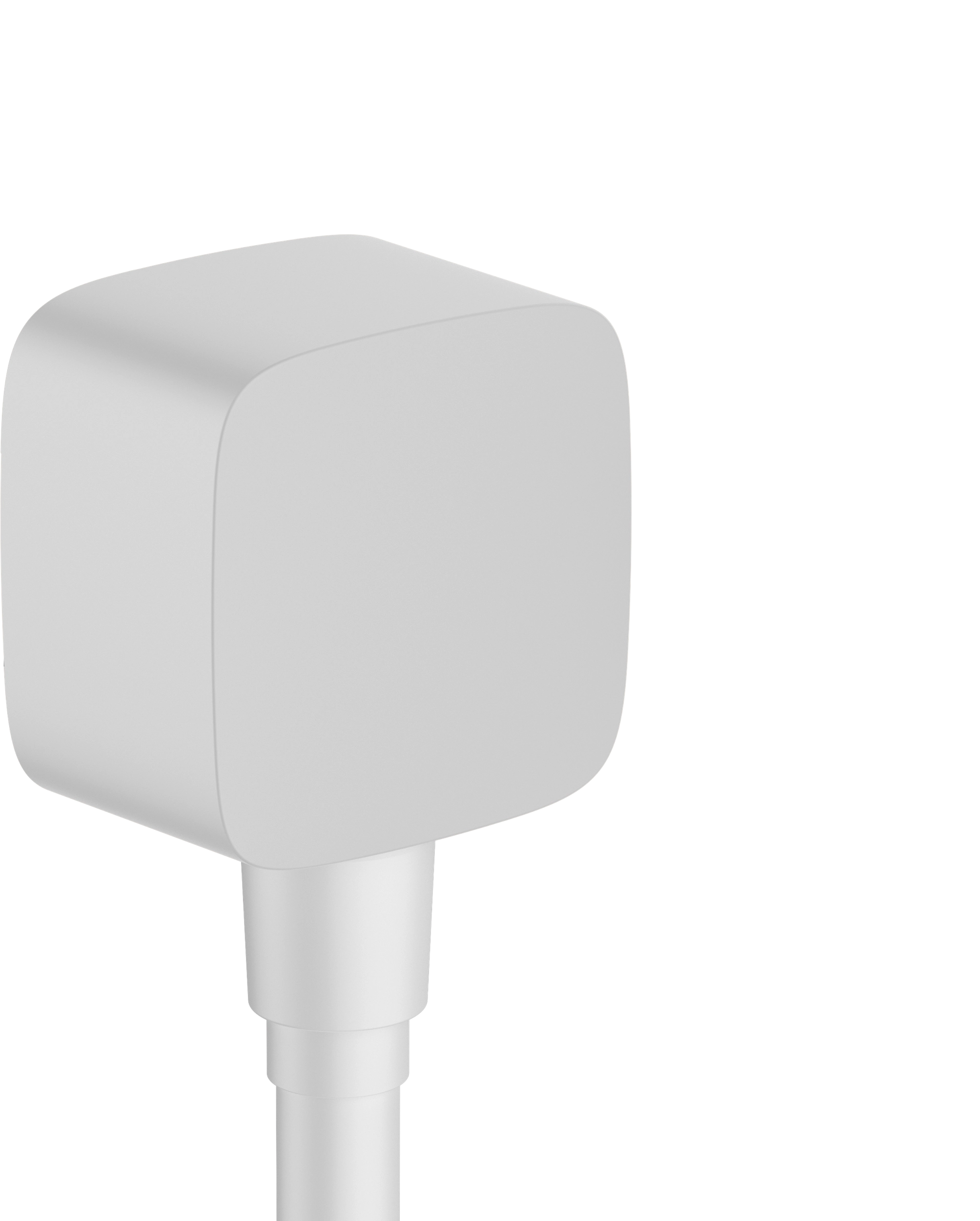 Hansgrohe FixFit Przyłącze węża z zaworem zwrotnym Biały Matowy ...